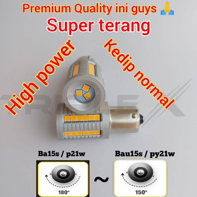 Jual lampu sein led sein mundur atret bau15s py21w t20 7440 ba15s p21w sen reting lesting leting ...