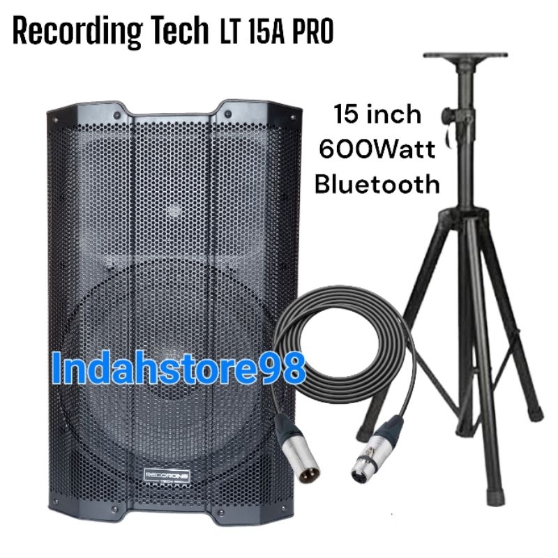 Jual Speaker Aktif 15 inch Recording Tech LT15A PRO Bluetooth TWS ...