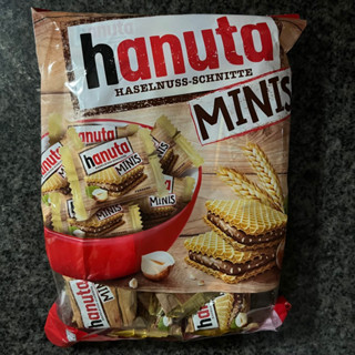 Jual Ferrero Hanuta Minis Hazelnut Chocolate Wafer 200g / Wafer ...