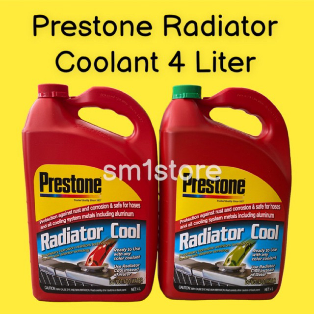 Jual Prestone Coolant Radiator Merah Hijau 4 Liter | Shopee Indonesia