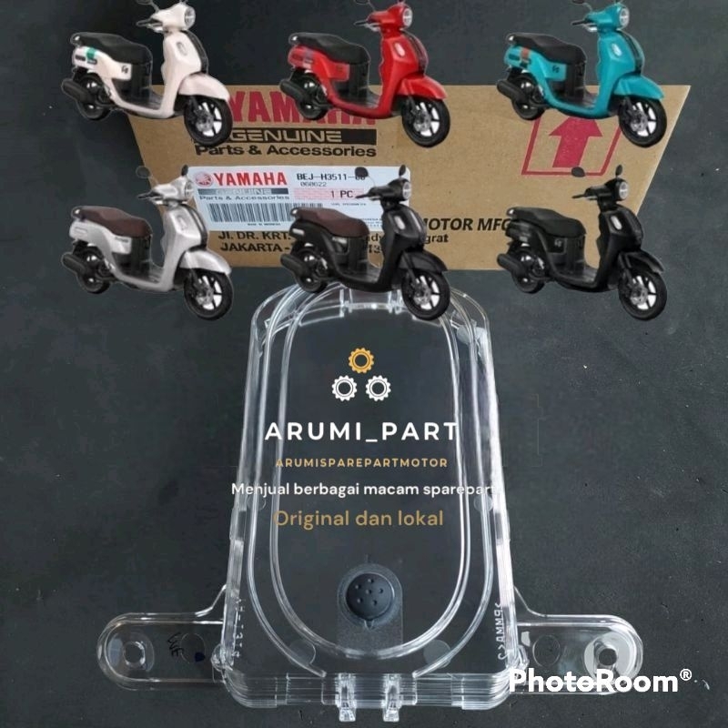 Jual Kaca Mika Kilometer Speedometer Yamaha Fazzio Original | Shopee ...