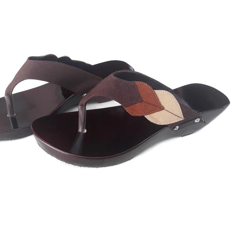 Jual Sendal Jepit/sandal kayu kelom geulis japit 5cm/Sandal Japit D.068 ...