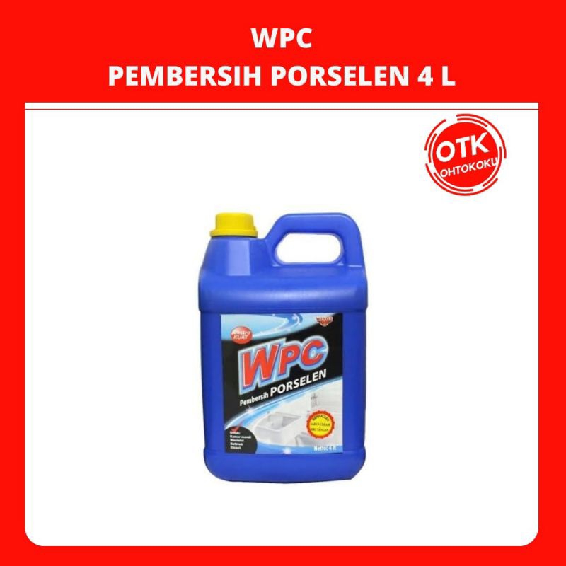 Jual WPC PEMBERSIH PORSELEN 4 LITER JERIGEN | Shopee Indonesia