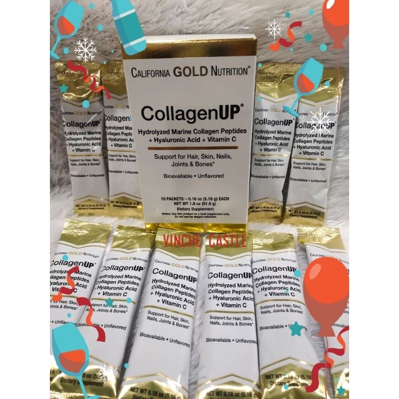 Jual California Gold Nutrition CollagenUp Sachet / Ecer ( ORI USA ...