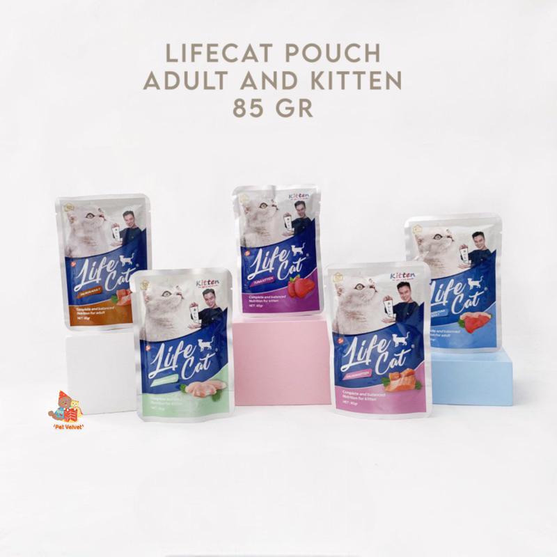 Jual Life Cat Pouch / Sachet All Varian 85 gram | Shopee Indonesia