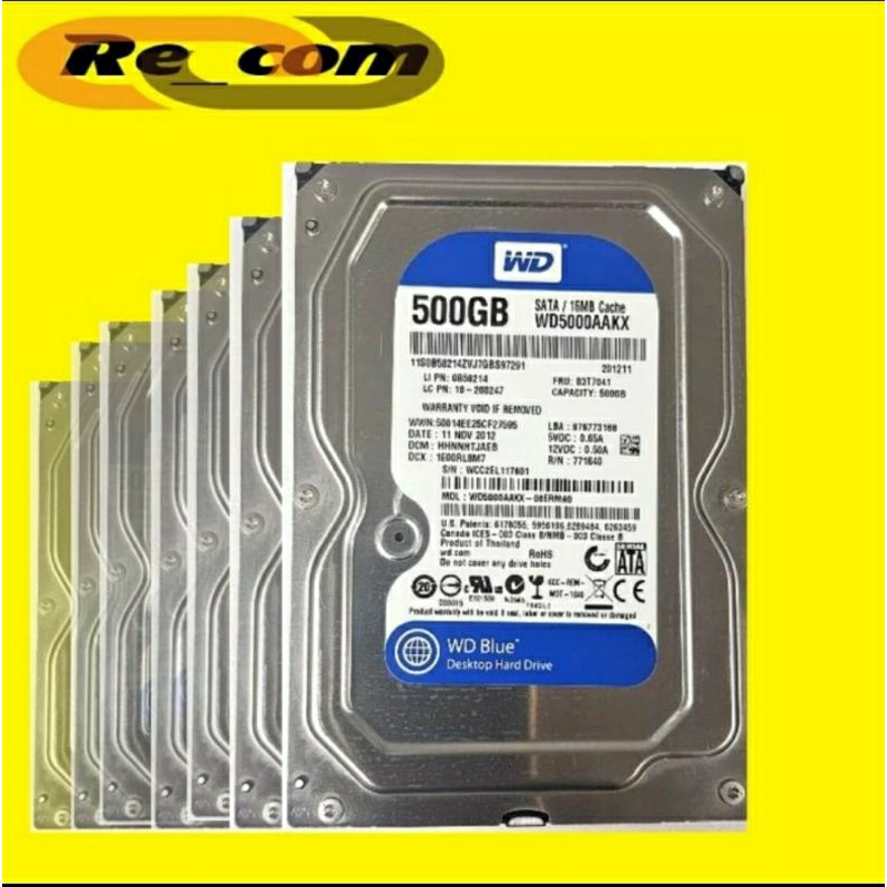 Jual hdd 500gb pc wd blue | Shopee Indonesia