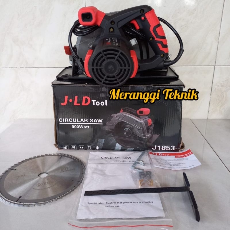 Jual id557 Circular saw 7" 7 inch mesin potong kayu gergaji kayu serkel ...