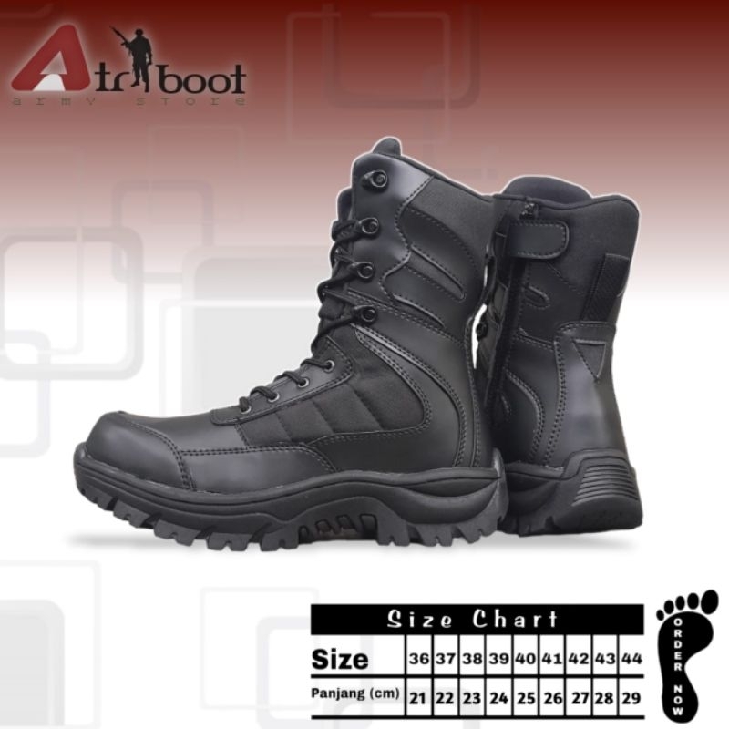 Jual Sepatu safty pdl tactikal boot model predator safty ujung besi ...