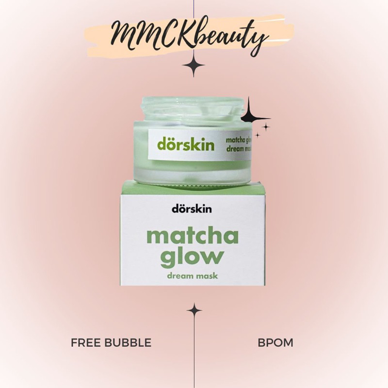 Jual Dorskin Matcha Glow Dream Mask 30g | Shopee Indonesia