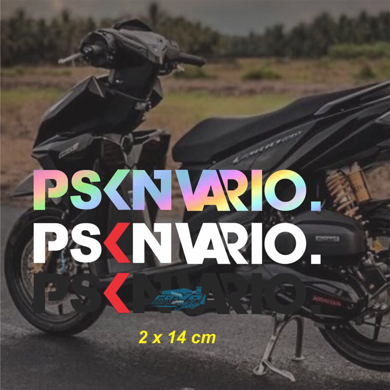 Jual Cutting sticker - Stiker PSKNVARIO PASUKAN VARIO Sticker PSKNMTC ...