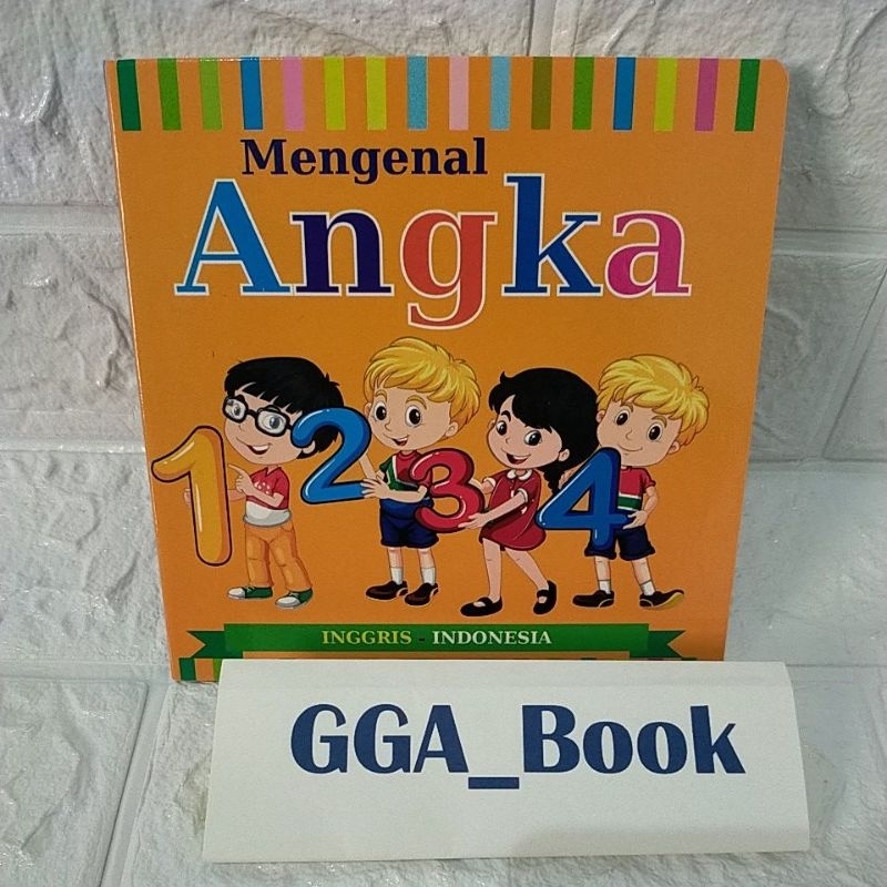 Jual Board Book Anak Balita hard cover Mengenal Angka | Shopee Indonesia
