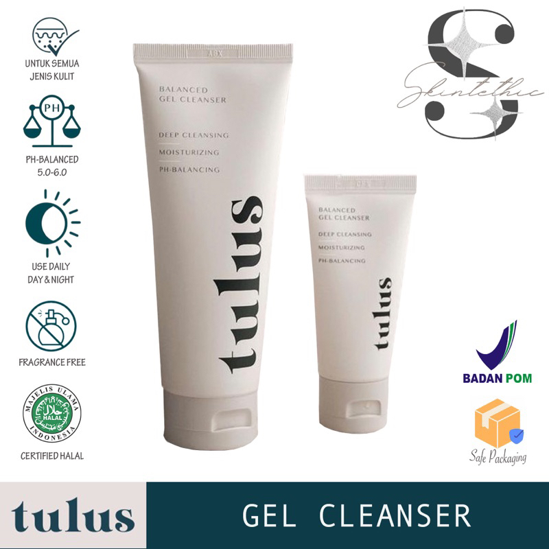 Jual Tulus Balanced Gel Cleanser 30ml / 100ml | Shopee Indonesia