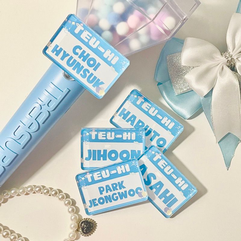 Jual TEULIGHT DECO NAME TAG MEMBER (TREASURE LIGHTSTICK) | Shopee Indonesia