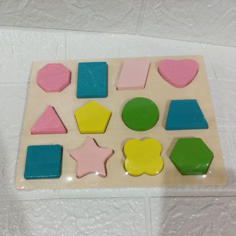 Jual LYSASHOP - Mainan Edukasi Puzzle Kayu Jam 3in1 Penguin Anak ...