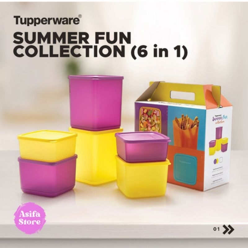 Jual Tupperware summer fun (ecer) | Shopee Indonesia