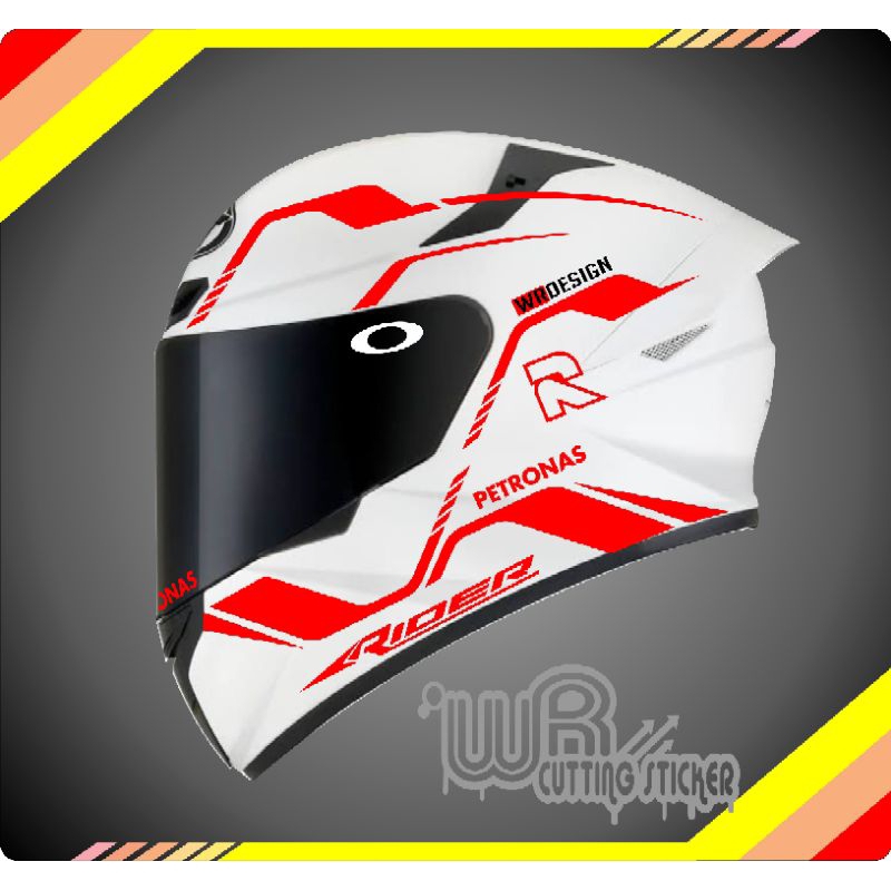 Jual stiker helm wrdesain full set | Shopee Indonesia
