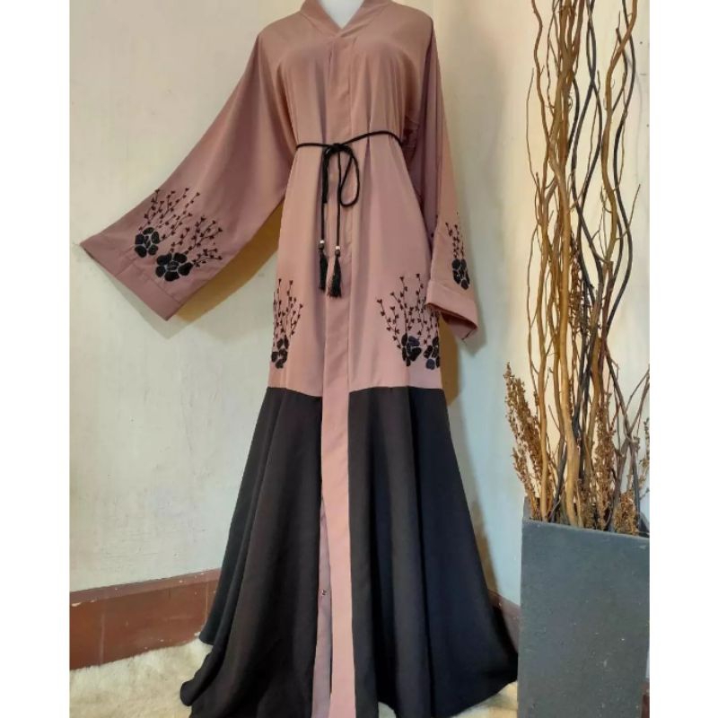 Jual Abaya Dhija / Abaya Saudi / Abaya Saudia / Kaftan Saudi / Abaya ...