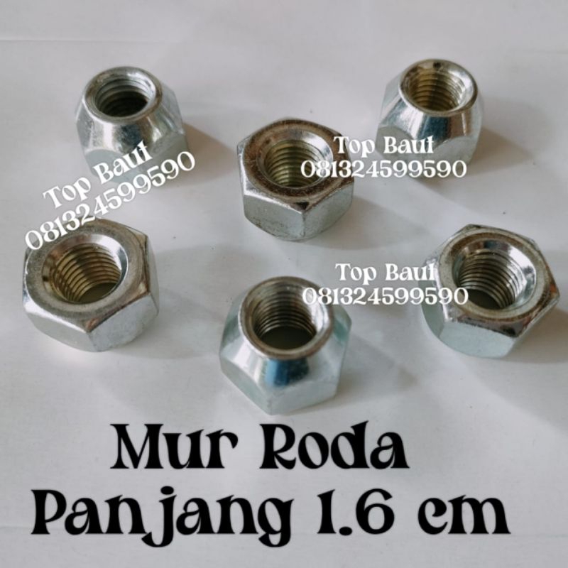 Jual MINIMAL 10 PCS mur roda carry mur roda suzuki carry mur roda apv ...
