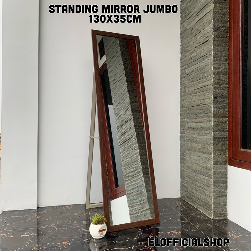 Jual Kaca Cermin Standing Mirror Dekorasi Ruangan Murah | Shopee Indonesia