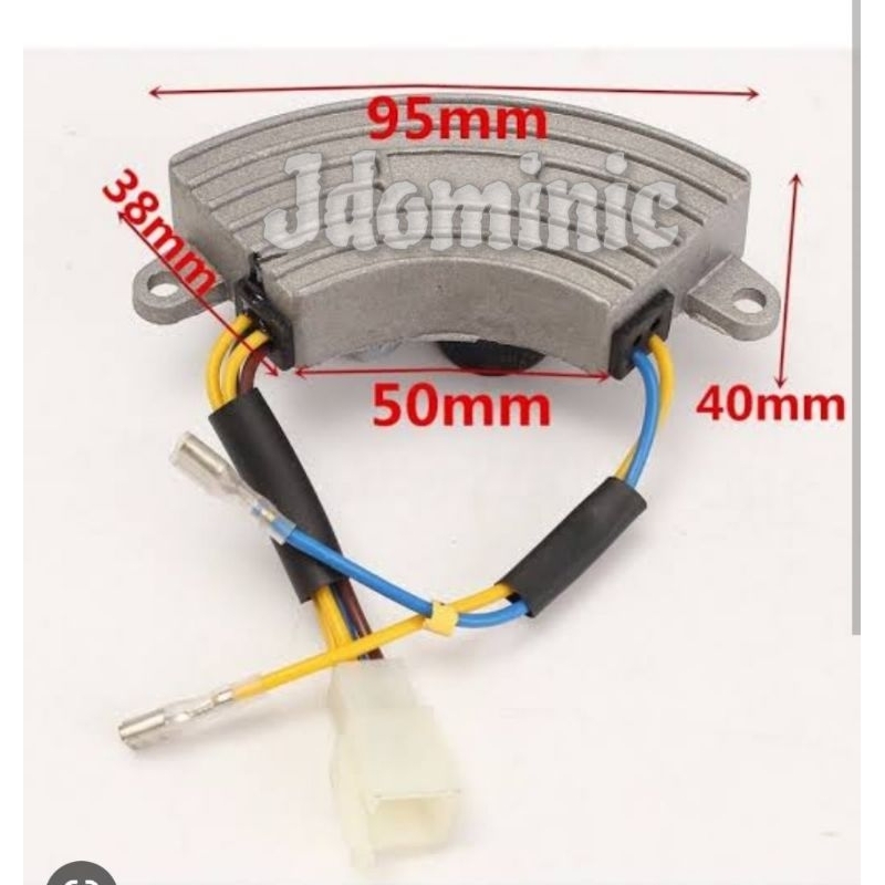 Jual AVR genset 2000 2500 3000 3500 watt 2K 3K VA jenset oval opal ...