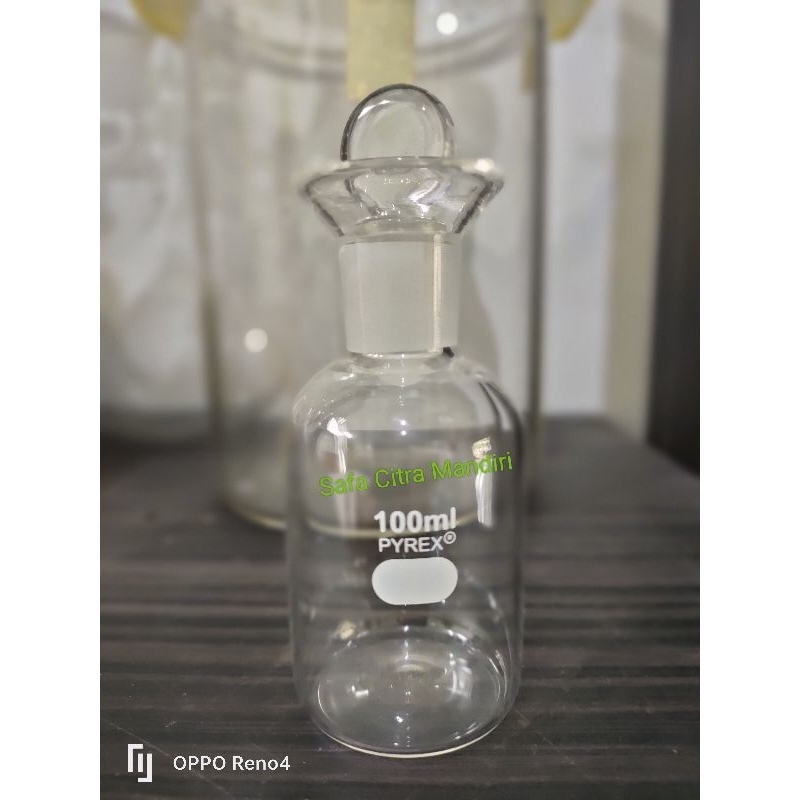 Jual Botol Winkler Pyrex / Botol BOD 100ml Pyrex | Shopee Indonesia