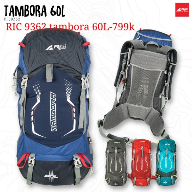 Jual TAS GUNUNG/CARRIER REI TAMBORA 60L ORIGINAL PRODUK AREI ...