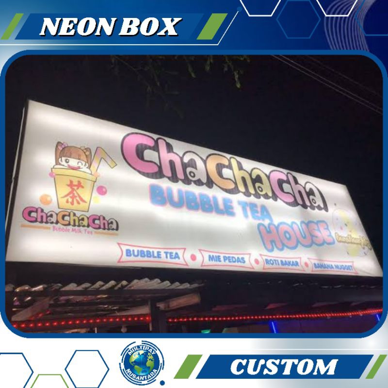 Jual NEON BOX 1 SISI CUSTOM ( SUDAH TERMASUK PASANG ) | Shopee Indonesia