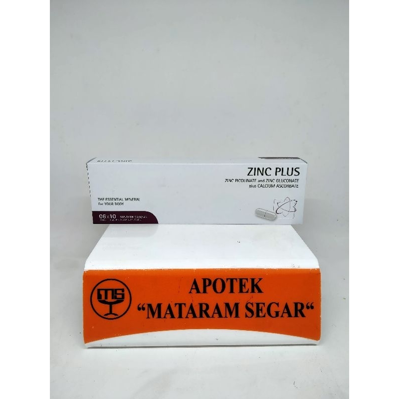 Jual ZINC PLUS PHARMACORE BOX 60 KAPSUL | Shopee Indonesia
