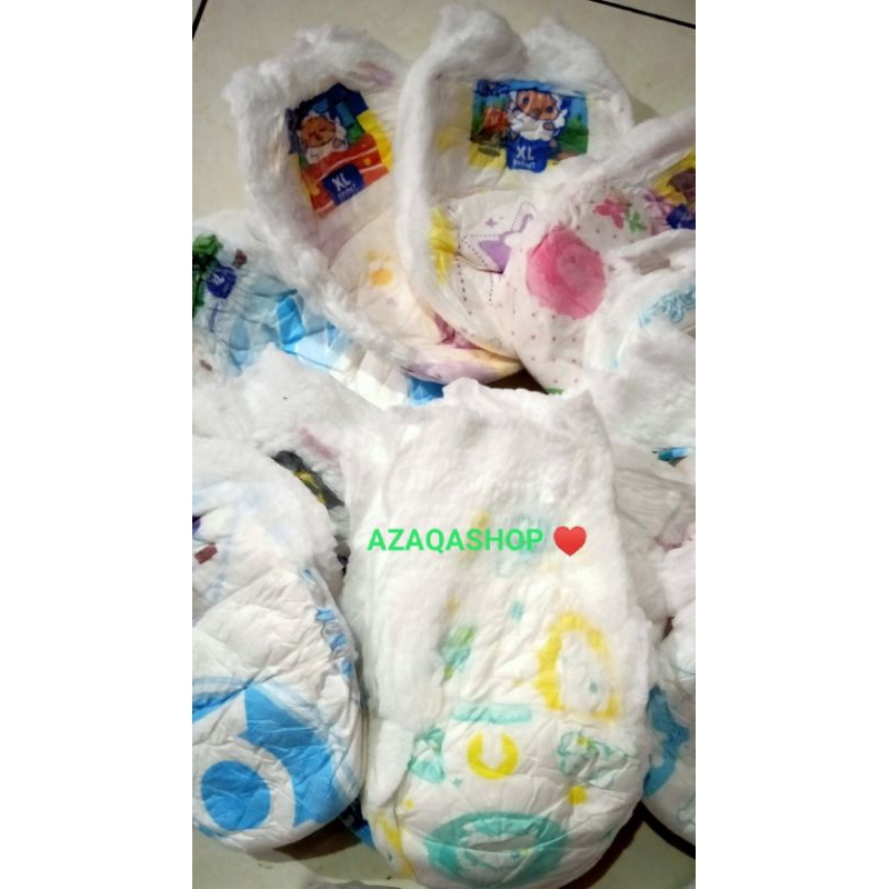 Jual Popok non kemasan sweety tipe celana size SMLXLXXL isi 10pc | Shopee Indonesia