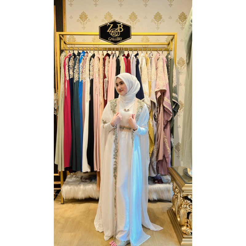 Jual READY STOCK LAYLA ABAYA FREE MANSET TURBAN INNER BELT | Shopee ...