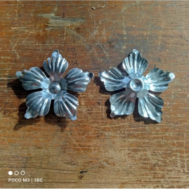 Jual Bunga Bintang 5 Ornamen Pintu pagar Besi Plat Berkualitas | Shopee ...