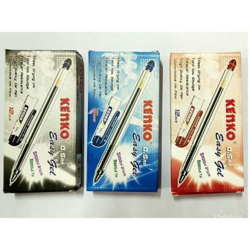 Jual PULPEN KENKO BIRU / HITAM - 1 BOX 12 PCS ( 1 LSN ) | Shopee Indonesia