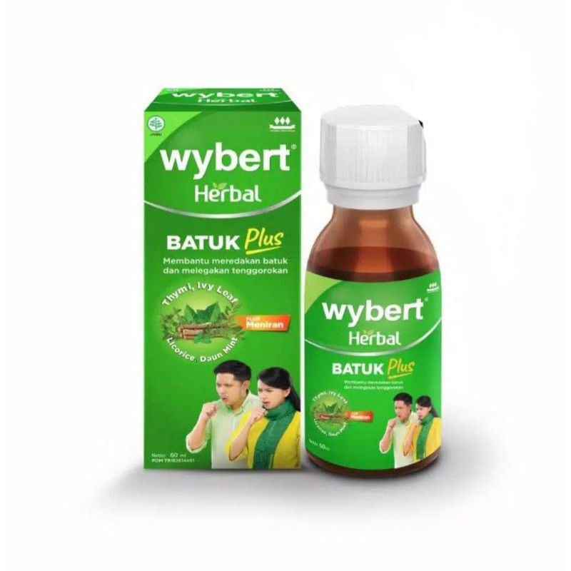Jual Wybert Herbal Sirup Batuk 60 ml | Shopee Indonesia
