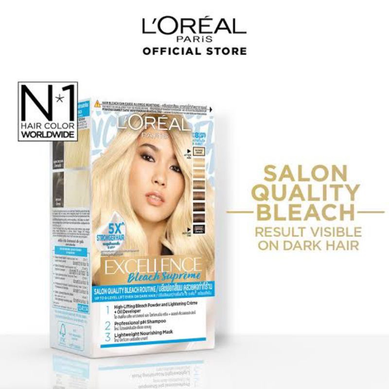 Jual Loreal Excellence Bleaching | Shopee Indonesia