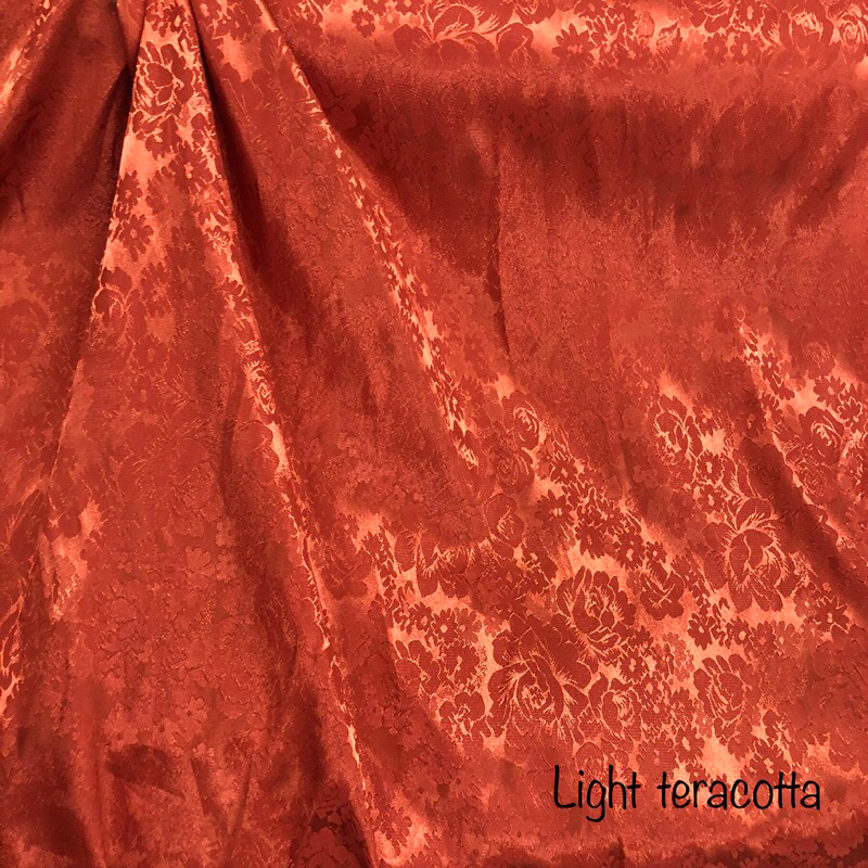 Jual Kain Jaguard Jaquard Jacqard Jacquard Silk Silky Semi Sutra ...