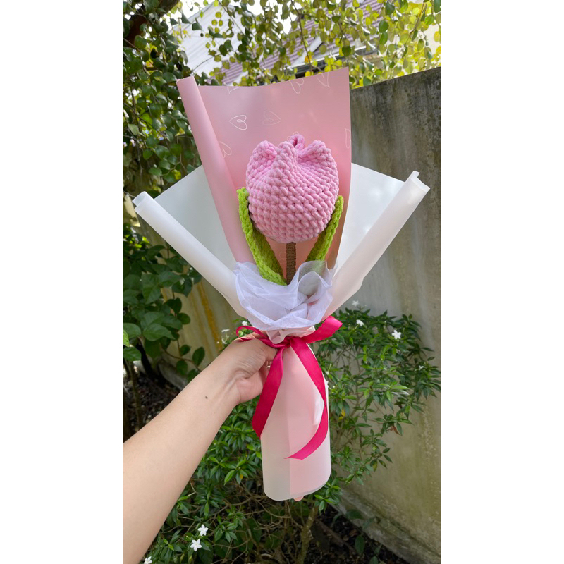 Jual BUKET BUNGA | FLOWER BOUQUET RAJUT | CROCHET WISUDA | BUKET WISUDA ...
