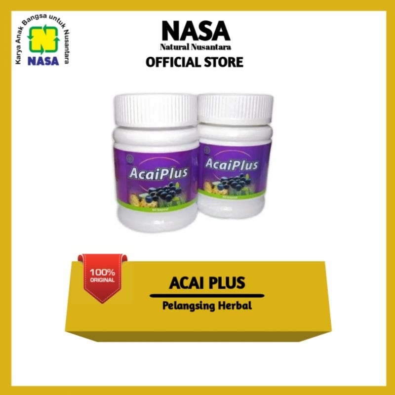 Jual Acai plus nasa original _ acaiberry pelangsing | Shopee Indonesia