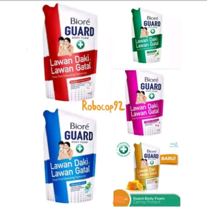 Jual Biore Guard Body Foam 450ml /400ml | Shopee Indonesia
