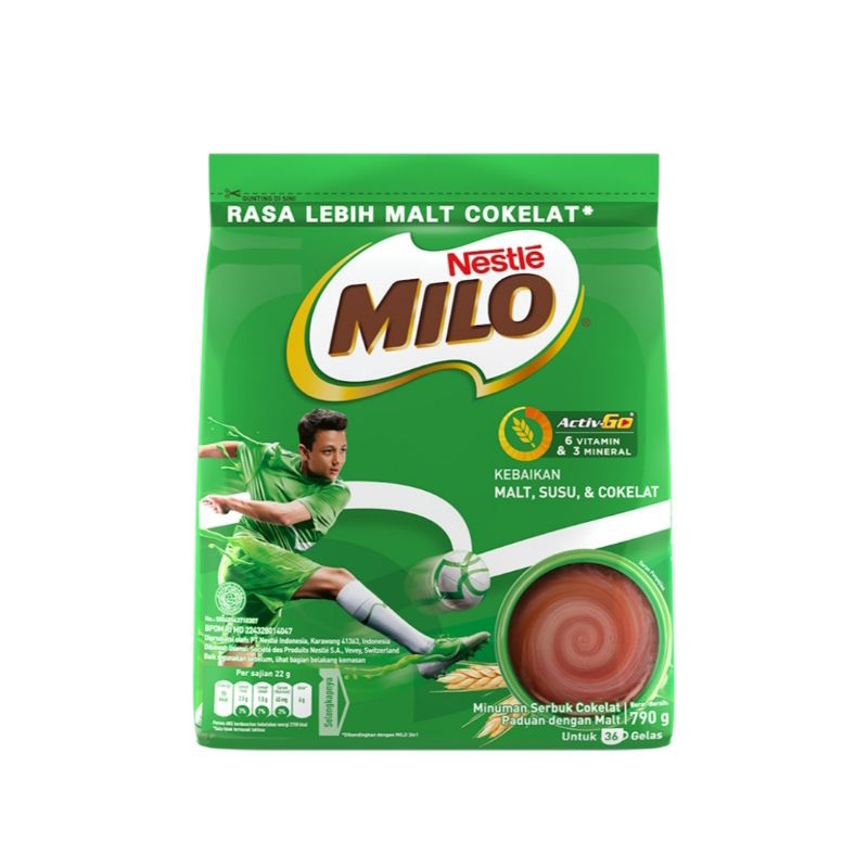 Jual MILO Activ-Go Pouch 790 gr | Shopee Indonesia