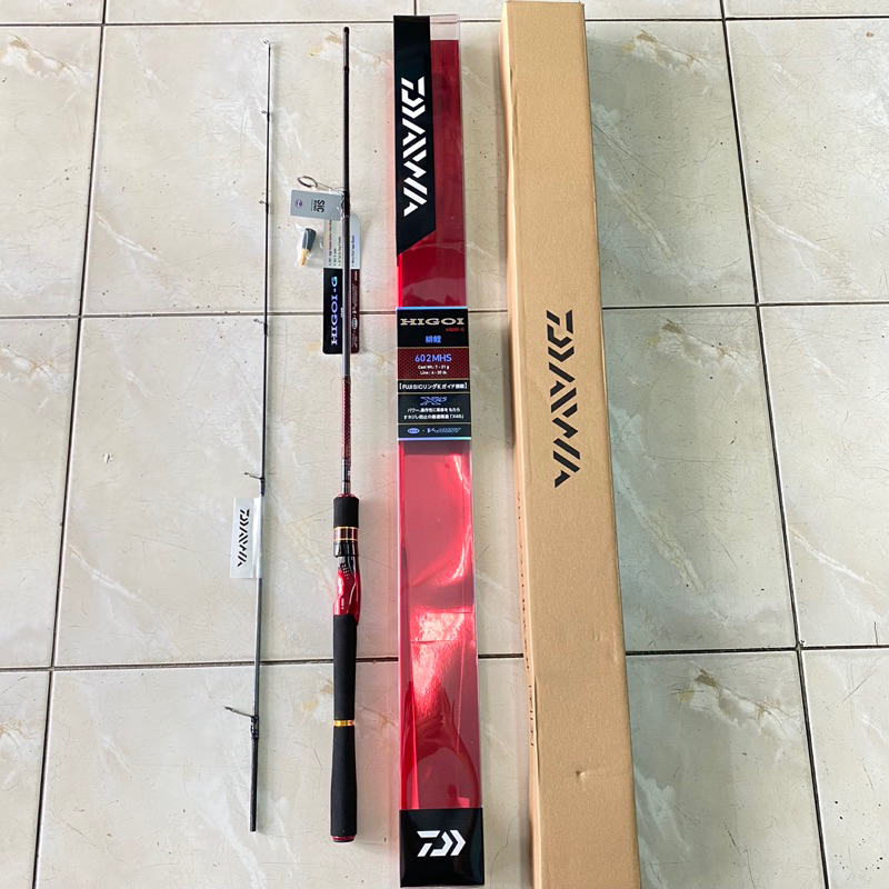 Jual Joran Daiwa Higoi - G 602MHS 180 New Terbaru Higoi-G 602 MHS-SD | Shopee Indonesia