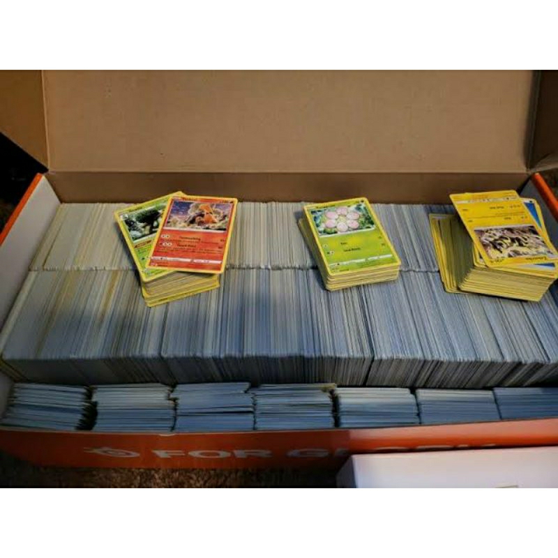 Jual Kartu Pokemon Bahasa Indonesia Bulk random (C/U/R) | Shopee Indonesia