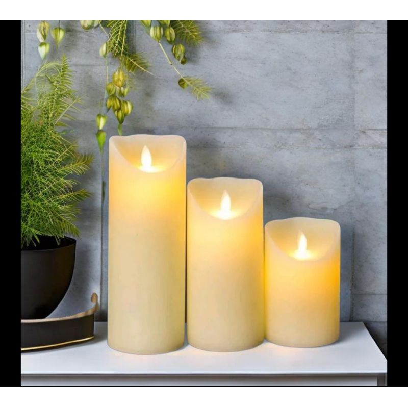 Jual Lampu Lilin LED Elektrik Goyang Led Realistis Ukuran 10CM/13CM ...