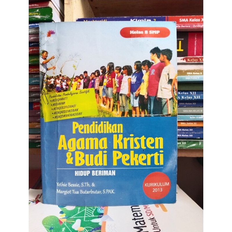 Jual buku agama Kristen Protestan/pendidikan agama Kristen dan budi ...