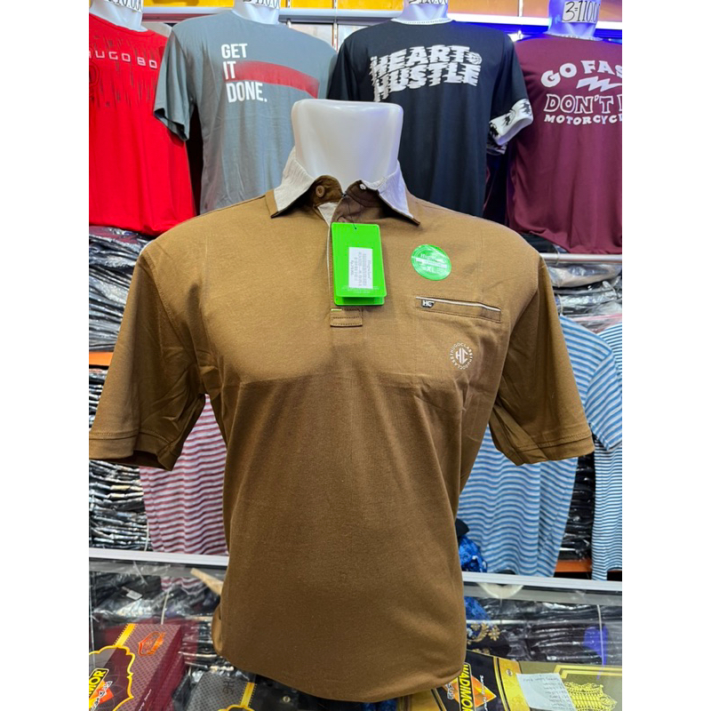 Jual Kaos Kerah Hugo/HugoClass/Kaos Kerah Kantong | Shopee Indonesia