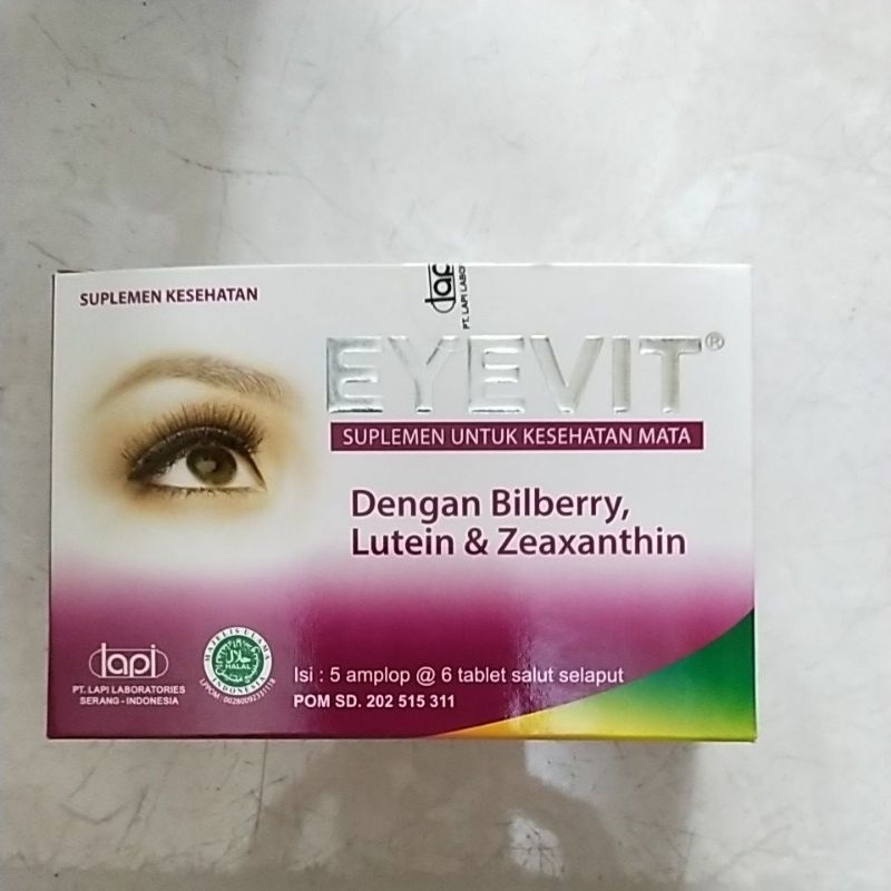 Jual Eyevit 1 box 5 strips | Shopee Indonesia
