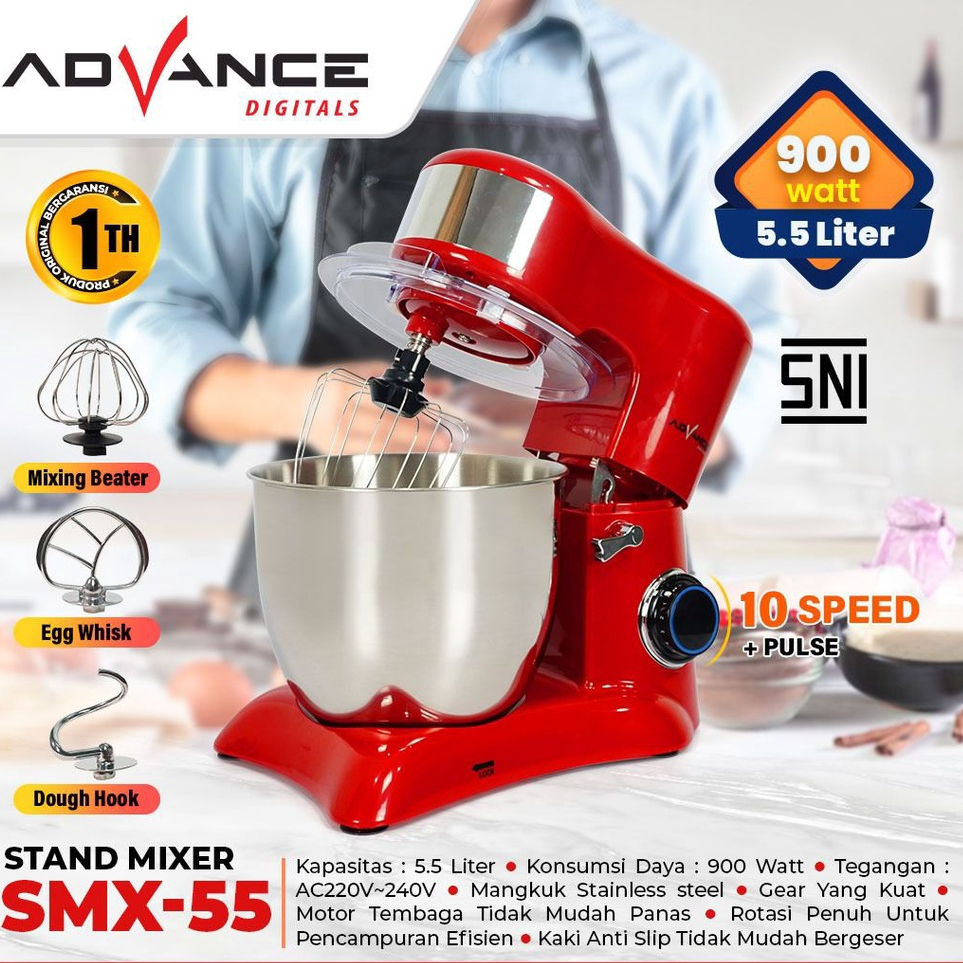 Jual ADVANCE MIXER COM SMX-55/STAND MIXER ADVANCE SMX55/PENGADUK DAN ...