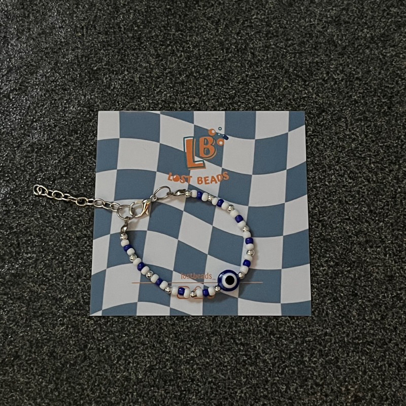 Jual EVIL EYE BRACELET by LOST BEADS / Gelang Manik-Manik Devil Eye ...