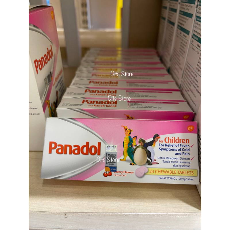 Jual [READY] PANADOL TABLET HISAP ANAK ANAK / PANADOL FOR CHILDREN ...
