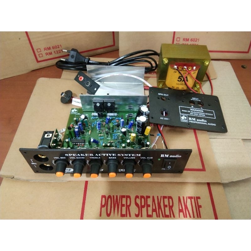 Jual Kit Power spiker aktif mono Echo+Trafo 5 amper | Shopee Indonesia