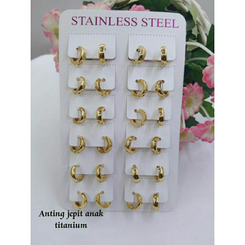 Jual anting perhiasan bayi/anak untuk umur 5 bulan sampai 18 bulan ...